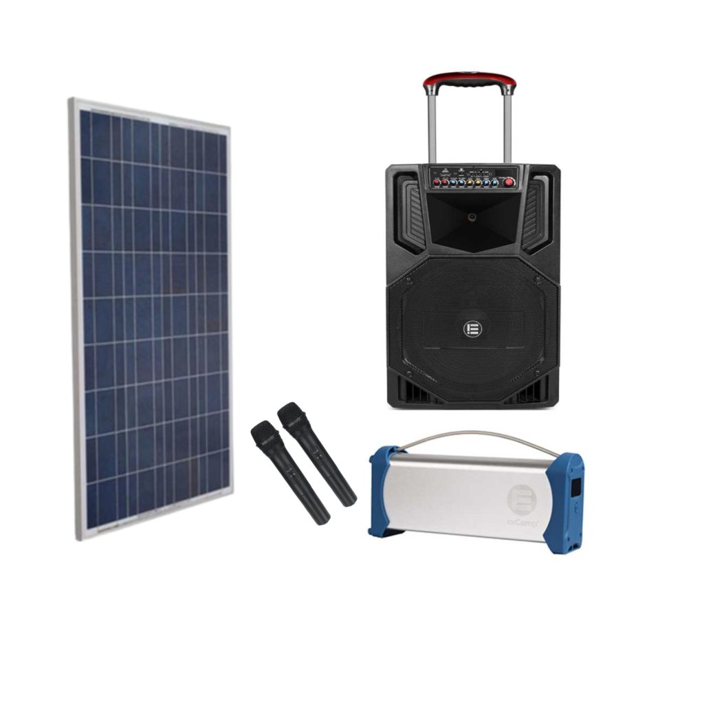 Solar-powered PA System – SunnyMoney
